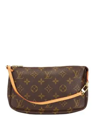 LOUIS VUITTON Monogram Pochette Accessoires Shoulder Bag - Brown