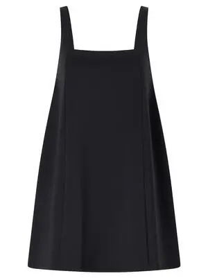 THE PARK Andy Stretch-jersey Mini Dress - Black