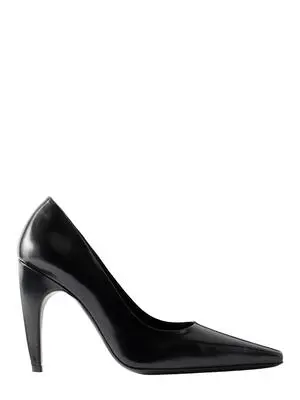 JUDE Fame Leather Pumps - Black
