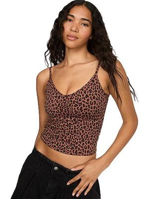 Pink Relay™ Ruched Bra Tank - Print