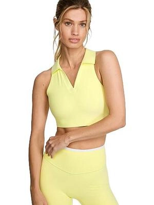 Victoria's Secret Vsx Racketcool™ Collared Bra Top - Green