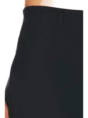 Enza Costa Twill Apron Pants - Black