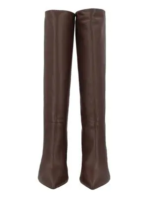 Paris Texas Leather Boots - Brown