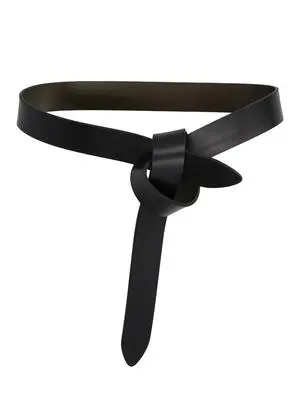 Isabel Marant Étoile Lecce Leather Belt - Black