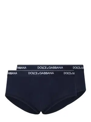 Dolce & Gabbana Pack Of Two Briefs - Blue
