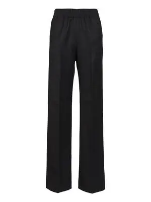 GOLDEN GOOSE Jogging Trousers With Star Appliques - Blue