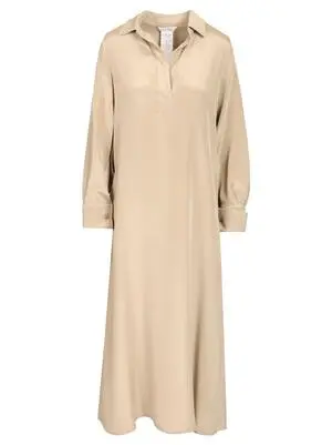 MAX MARA MAX MARA Silk Crepe De Chine Polo Dress