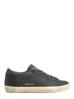 GOLDEN GOOSE Superstar Leather Sneakers - Blue