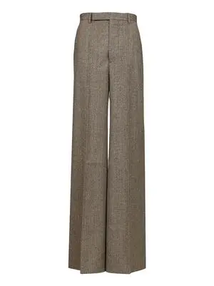 RICK OWENS Rick Owens Wool Belted Leg Trousers