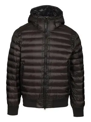 C.P. COMPANY D.d. Shell Lens Puffer Jacket - Black