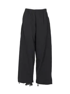 Alexander Wang Logo Perforated Track Pants - Black