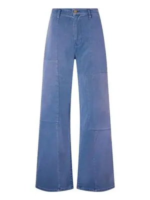 B Sides Painter Mid-rise Straight-leg Jeans - Blue