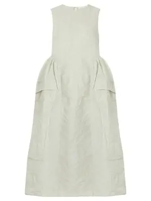 Cecilie Bahnsen Matelassé Maxi Dress - Green