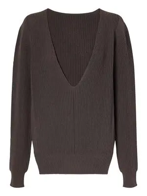 Rick Owens Cable-knit Wool Sweater - Dark Gray