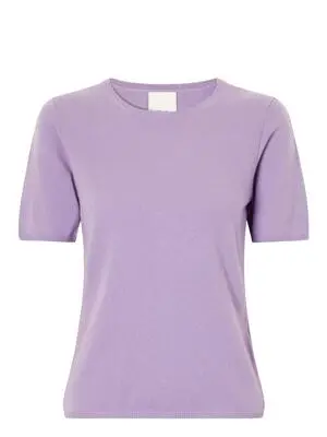 ALLUDE Cashmere Pullover - Lilac