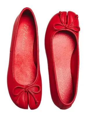 Matisse Mason Tabi Ballet Flats - Red