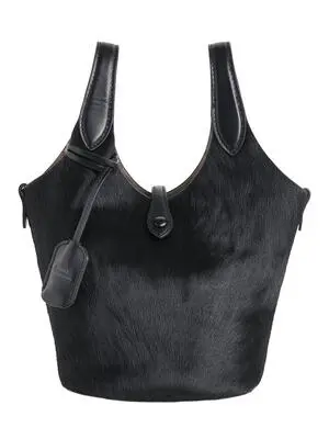Polo Ralph Lauren Small Haircalf Polo Play Cross-body Bag - Black