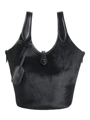 Polo Ralph Lauren Small Haircalf Polo Play Cross-body Bag - Black