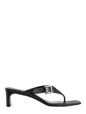 Balenciaga Bel Air Heeled Sandals - Black