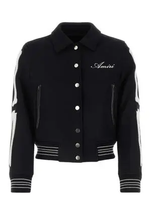 Amiri Lapel Casual Jacket - Black