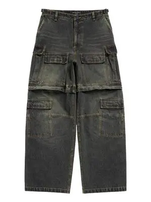 Balenciaga Cargo Pants - Black
