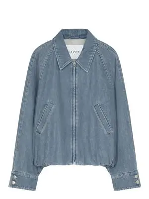 Closed Cotton Denim Jacket - Medium Gray