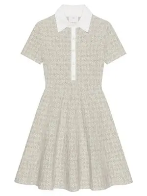 Givenchy Monogram Jacquard Mini Dress - Light Brown