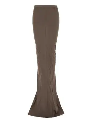 RICK OWENS Rick Owens Long Elasticated Waist Skirt
