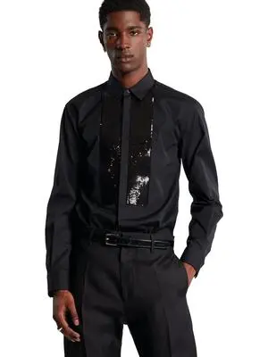 Dsquared2 Relax Dan Tux Shirt - Black