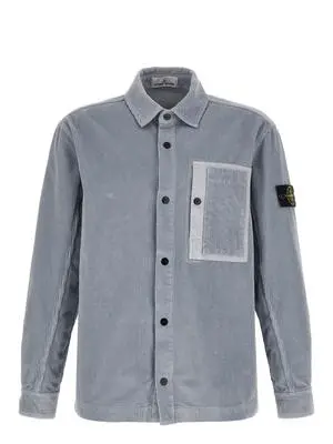 Stone Island 1200016' Overshirt - Gray