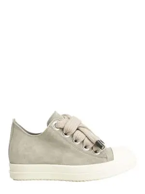 Rick Owens Jumbolace Suede Sneakers - Gray