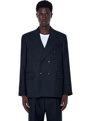 Our Legacy Unconstructed Db Blazer - Black