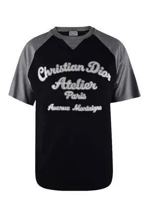 Dior Cd Atelier T-shirt - Black