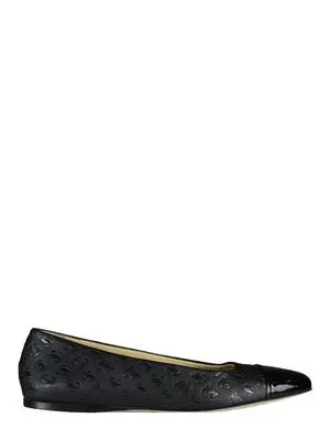 JIMMY CHOO Watson Flat Ballerinas - Black