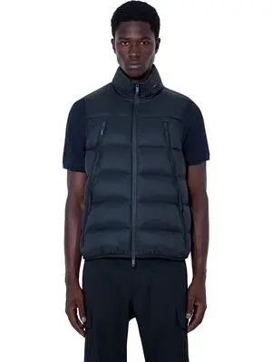 Moncler MONCLER Reticone Down Gilet Black