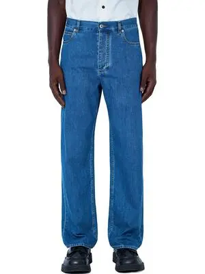 Bottega Veneta Straight-leg Denim Jeans - Blue