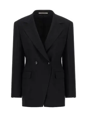 Tagliatore Astra' Double-breasted Suit - Black
