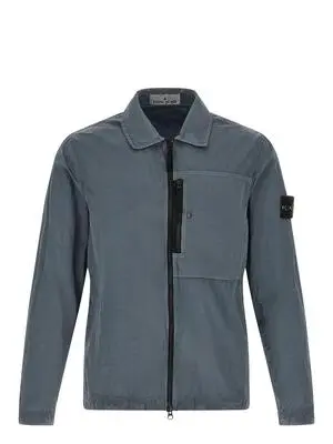 Stone Island 120004' Overshirt - Gray