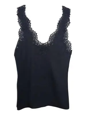 Stella McCartney Lace-trimmed Top - Black