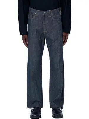 Visvim Social Sculpture 01 Wide Mud Jeans - Blue