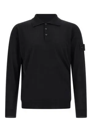 Stone Island 5100076' Polo Shirt - Black