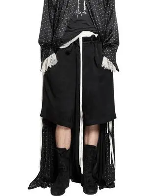 ANN DEMEULEMEESTER Pedro Lounge Shorts - Black