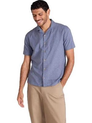 Mountain Warehouse Fiji Textured Shirt - Blue