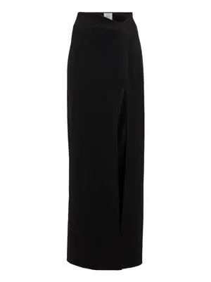 GALVAN Galvan Alicja Jersey Maxi Skirt With Slit