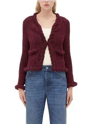 Bottega Veneta Slim Long-sleeved Cardigan - Blue