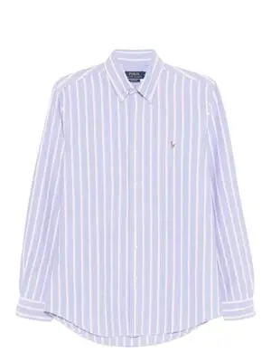 Polo Ralph Lauren Striped Oxford Shirt - Blue