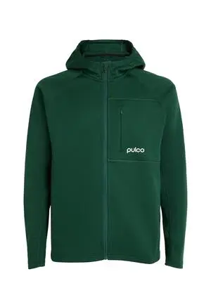 PULCO STUDIOS Full Zip Training Hoodie - Green