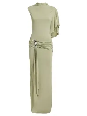 DE LA VALI Titan Maxi Dress - Green