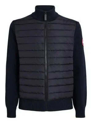 Canada Goose Hybridge Down & Merino Wool Jacket - Navy