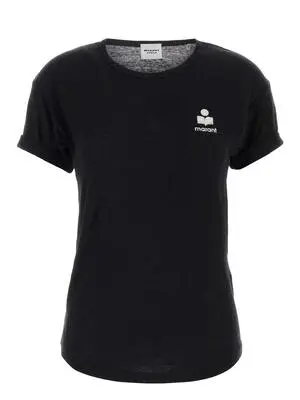 Isabel Marant Étoile Koldia Linen T-shirt - Black